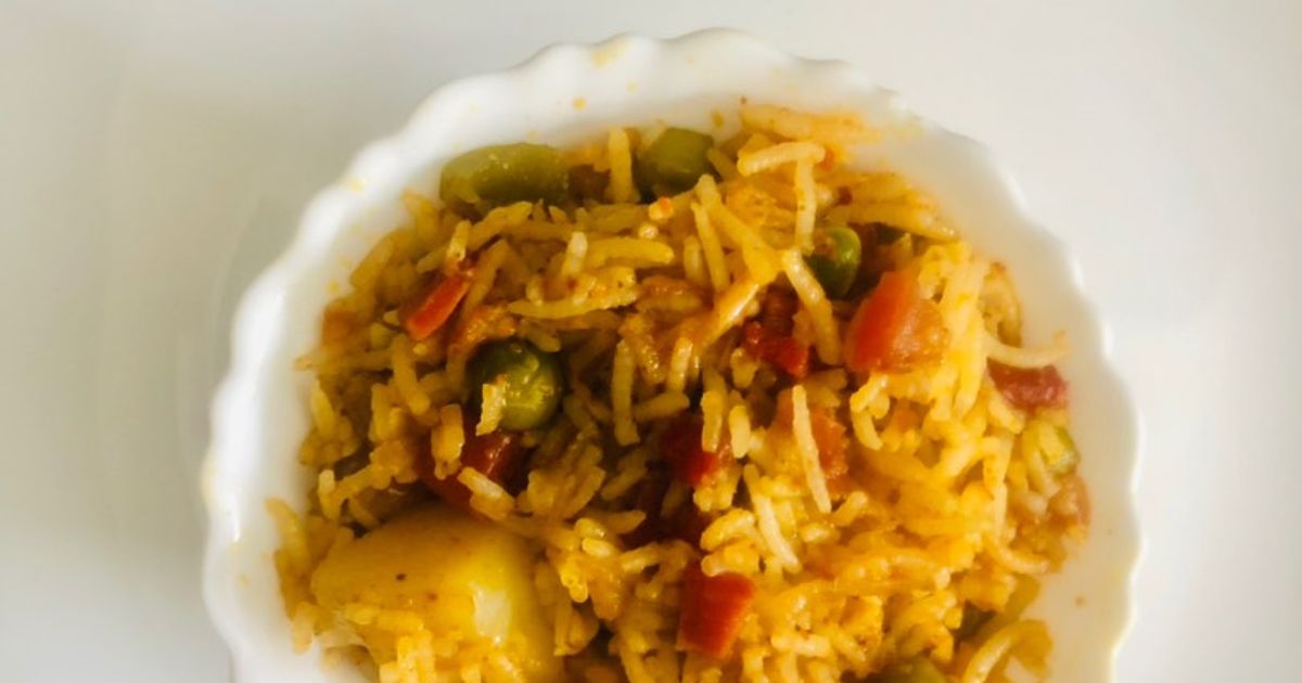 Tejal Vaidya દ્વારા રેસીપી તવા પુલાવ (Tawa Pulao Recipe In Gujarati ...