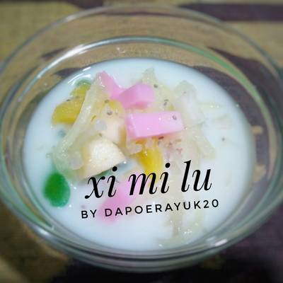 Resep Xi mi lu / es buah tanpa santan & susu oleh Budi Rahayu - Cookpad