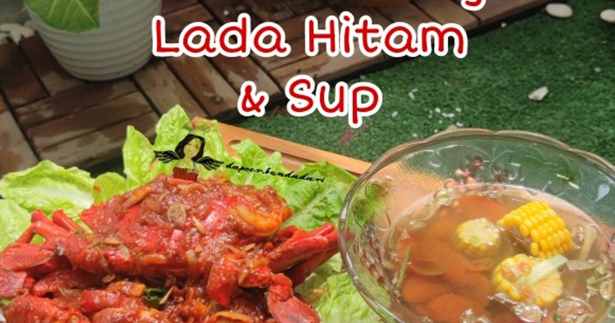 Resep Kepiting Saos Padang Lada Hitam & Sup Kepiting ala Resto Nikmat ...