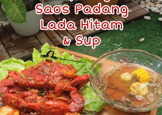 Resep Kepiting Saos Padang Lada Hitam & Sup Kepiting ala Resto Nikmat ...