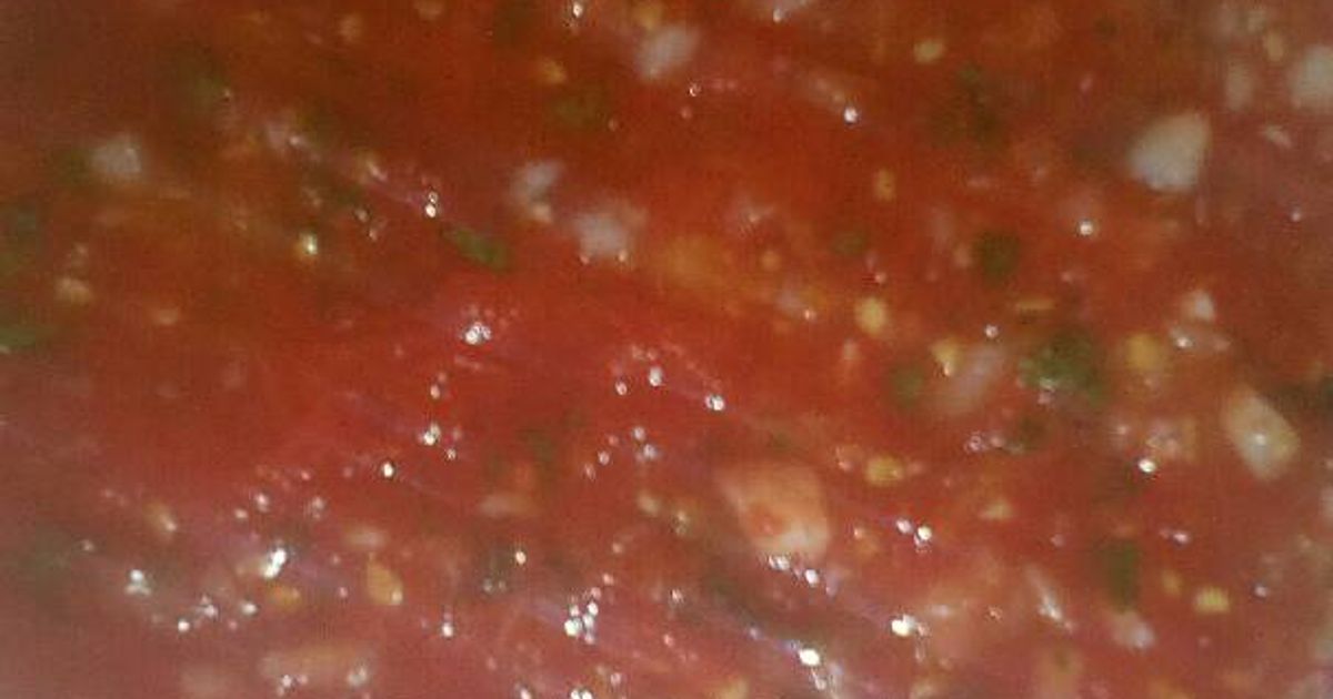 Chirmol De Tomate Receta de Keicy Velasquez - Cookpad