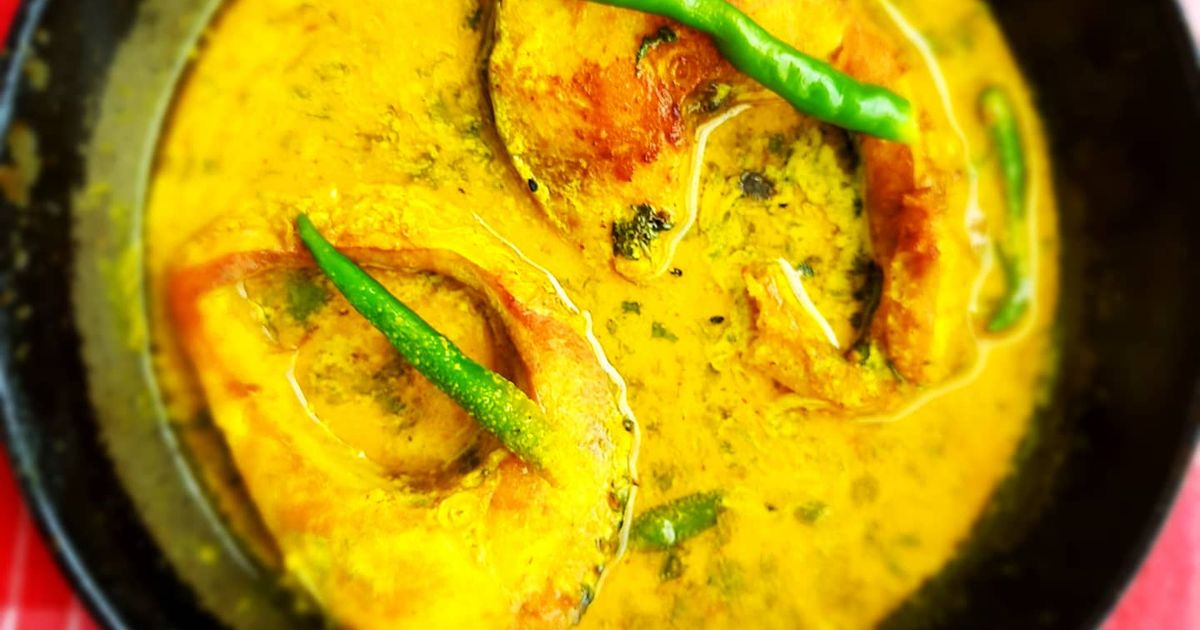 Rohu With Mustard Paste Gravy Recipe by Smita Paul - Cookpad