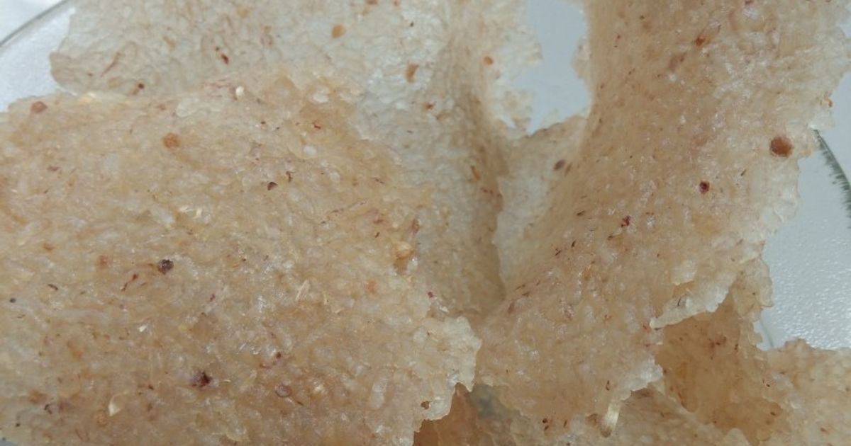 Resep Krupuk Nasi (Legendar) oleh Ulfakhrnisa - Cookpad