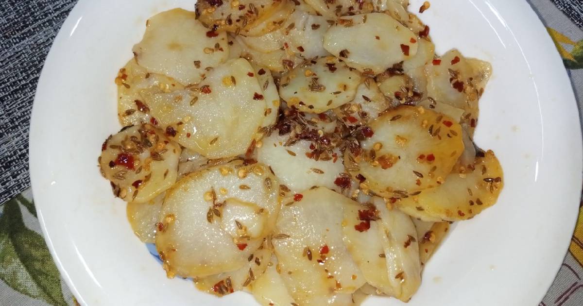 3 Spice Potatoes Recipe by Surhaan Tahir Wafai - Cookpad