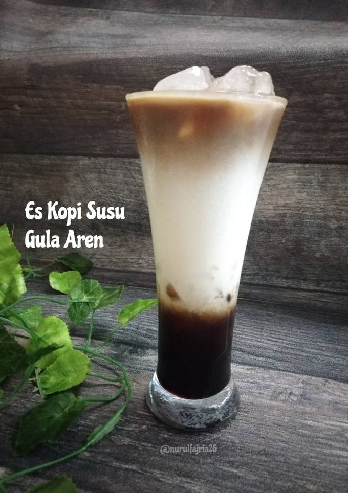 Resep Es Kopi Susu Gula Aren oleh Nurul_fajri - Cookpad