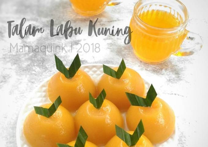 Resep Talam labu kuning oleh Mamaquink - Cookpad