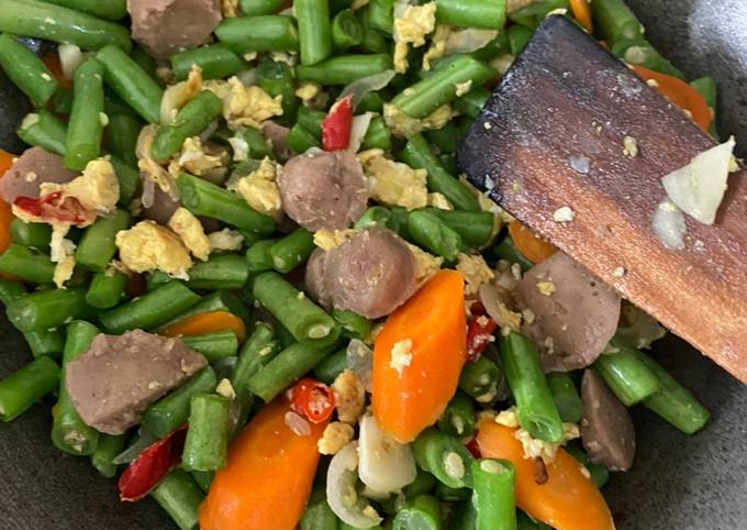 Resep Tumis Buncis Wortel Simple oleh Kinan - Cookpad