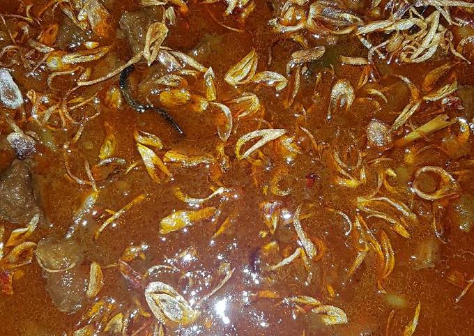 Resep Rabeg daging sapi oleh eLsamin Azizah - Cookpad
