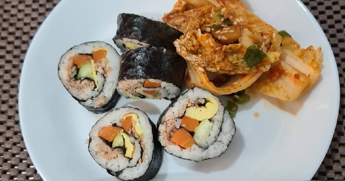 11 resep kimbab kimchi enak dan sederhana ala rumahan - Cookpad