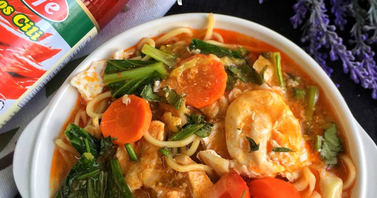 Resipi Mee Kuah #goldenapron2020 oleh Kakak Faa - Cookpad