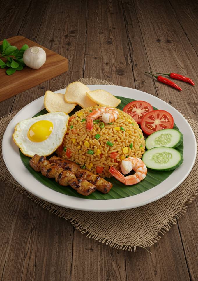 Resep Nasi Goreng Spesial dengan Topping Lengkap oleh Achmad Luthfi - Cookpad