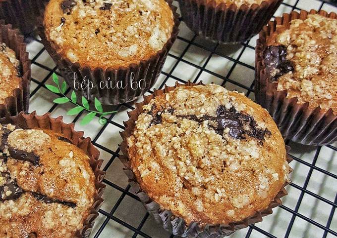 Cách Làm Món Muffin Milo Phủ Giòn của Bếp của Bo - Cookpad