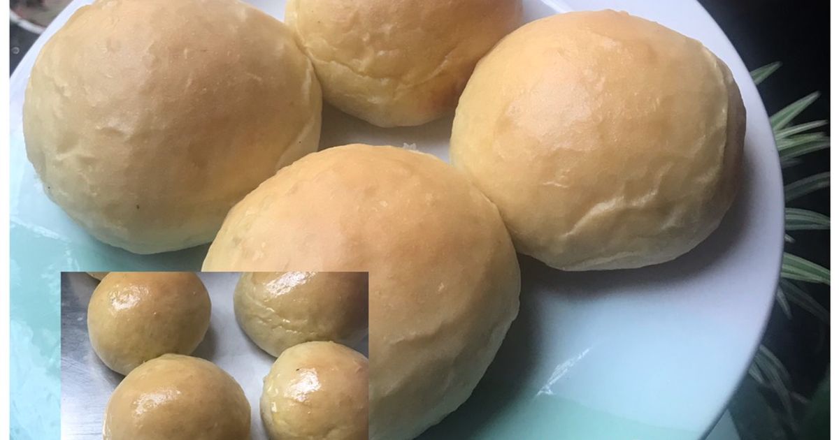 Resep Roti Burger Ubi Manis oleh anif agustina - Cookpad