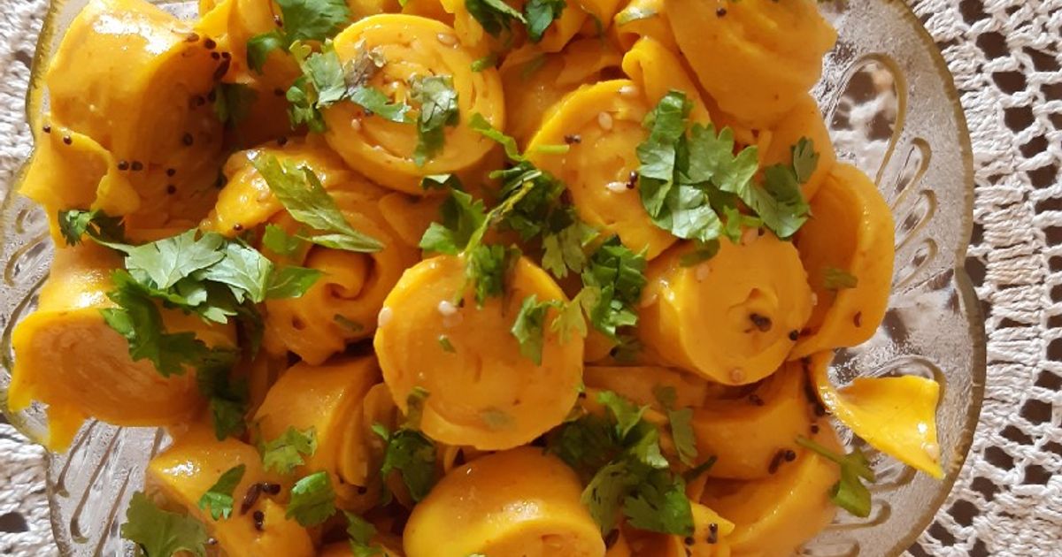 alpa bhatt દ્વારા રેસીપી ખાંડવી(Khandvi Recipe In Gujarati) - કૂકપૅડ