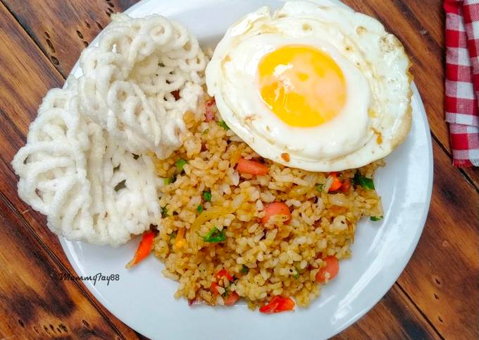 Resep Nasi Goreng Saus Lada Hitam oleh Mita.W#MommyFayzel# - Cookpad