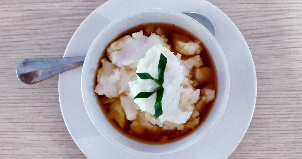 344 resep bubur tepung beras dan gula merah tanpa santan enak dan mudah ...