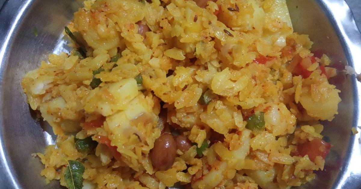 padma vaghela દ્વારા રેસીપી બટેટા પૌઆ(Bateta Pauva Recipe in Gujarati ...