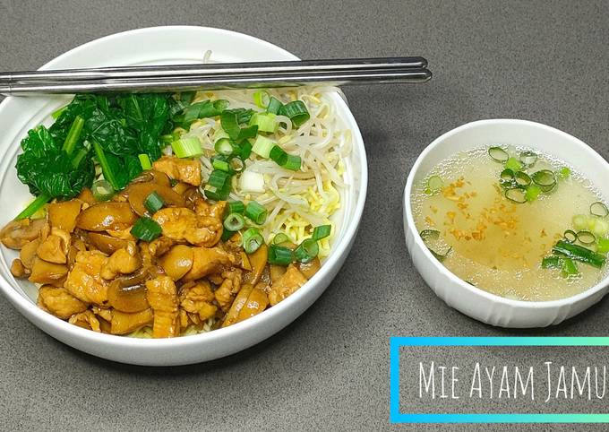 Resep Mie Ayam Jamur oleh Renny Phink - Cookpad