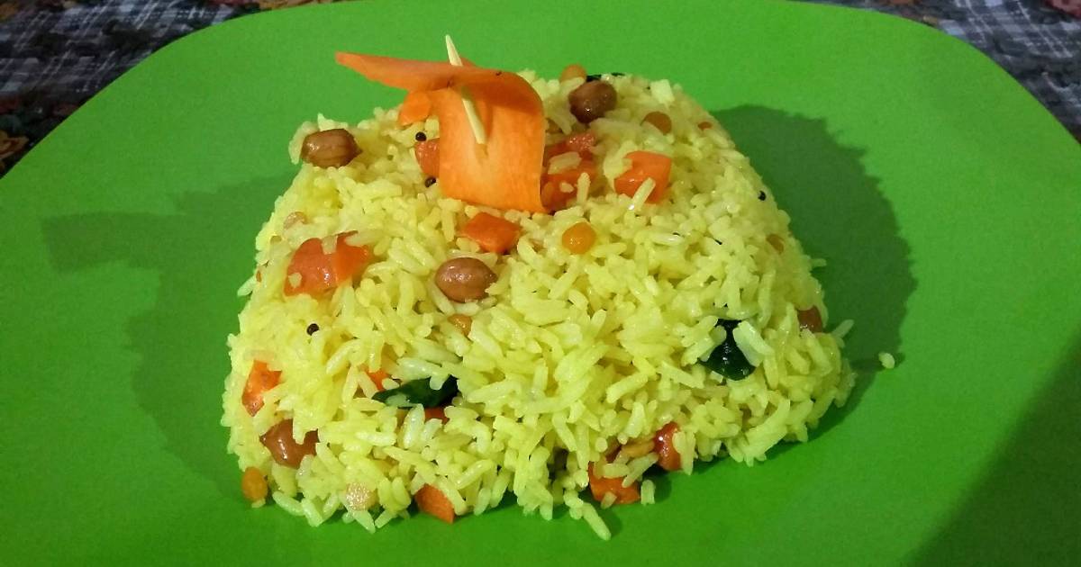 Carrot lemon rice Recipe by Lubna Moin - Cookpad