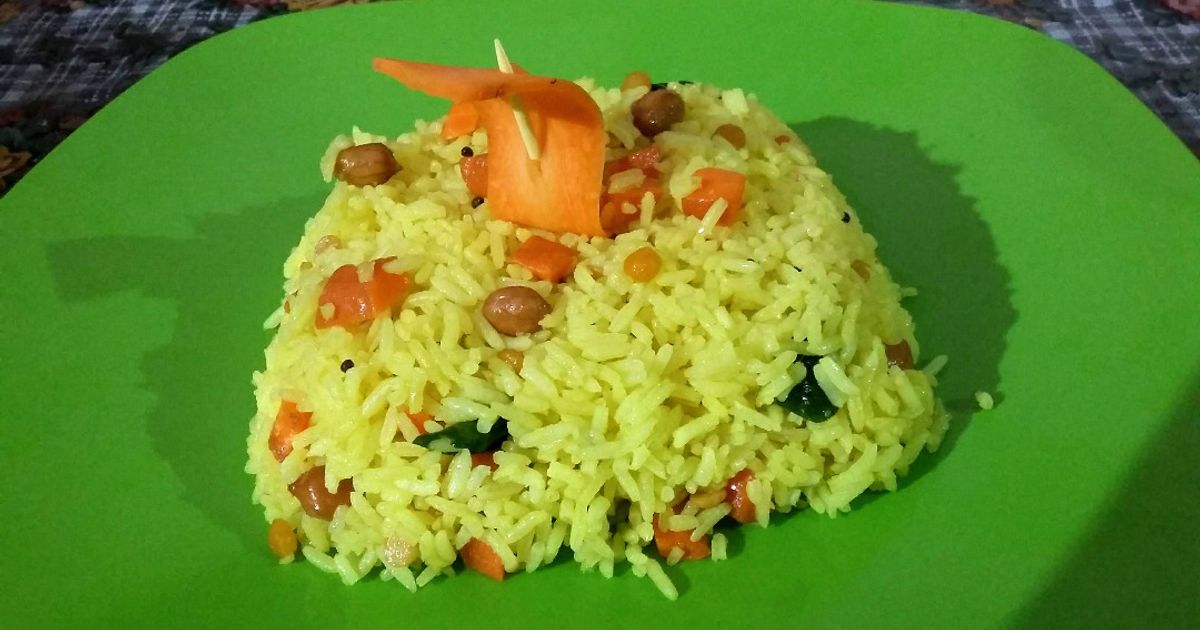 Carrot Lemon Rice Recipe by Lubna Moin - Cookpad
