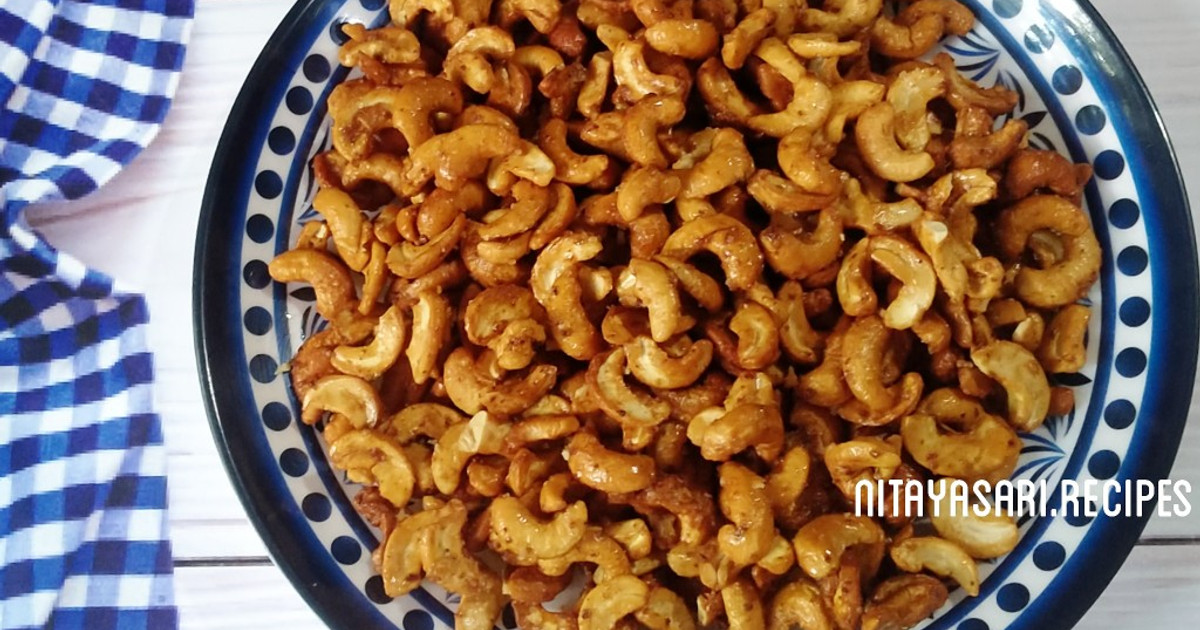 Resep Kacang Mente Goreng Pedas Manis oleh 🔪Nitayasari.Recipes🥦 - Cookpad