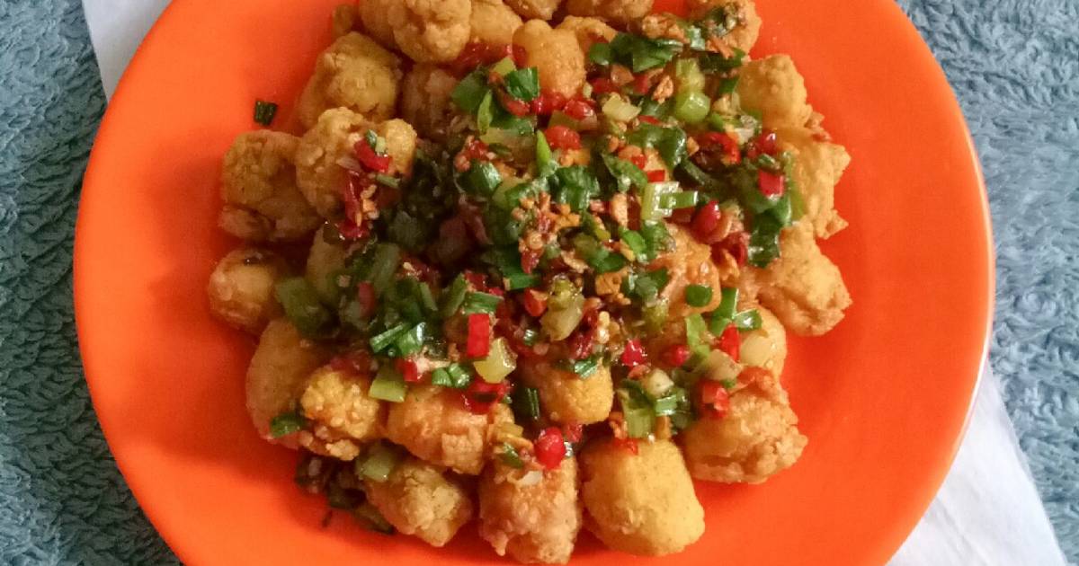 Resep Tahu Lada Garam oleh Ristia Dewi - Cookpad
