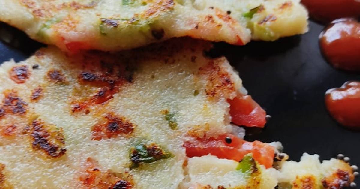Vegetable rava chilla Recipe by Mitali Jain - Cookpad