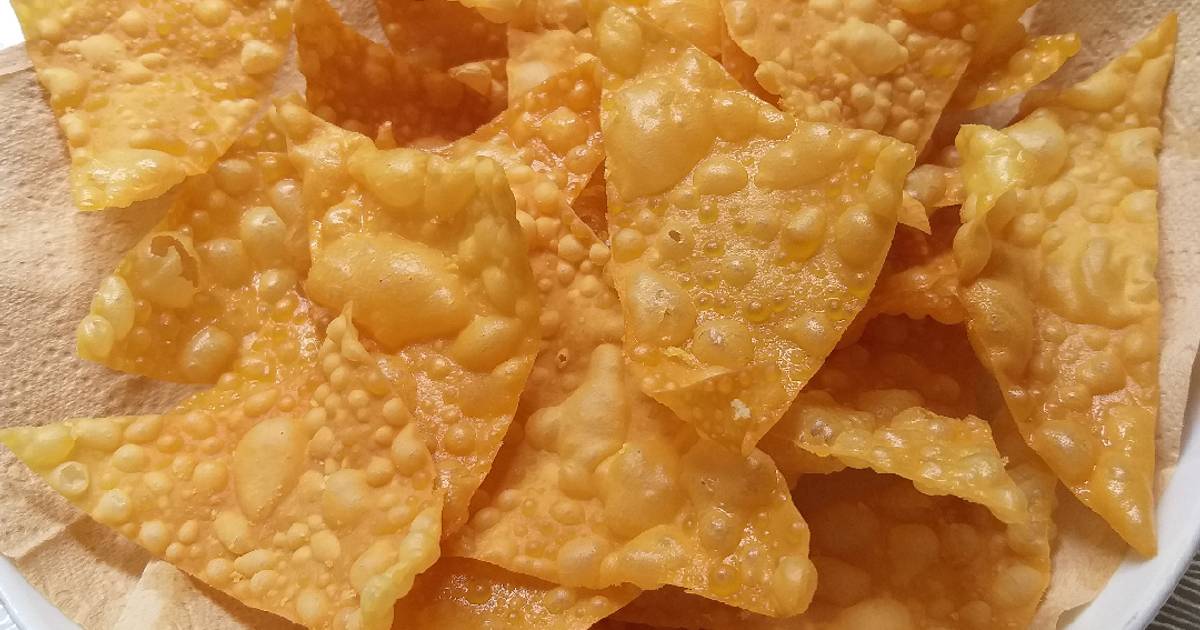 Resep Kulit pangsit goreng oleh Ka Pawon by Elysnawati - Cookpad