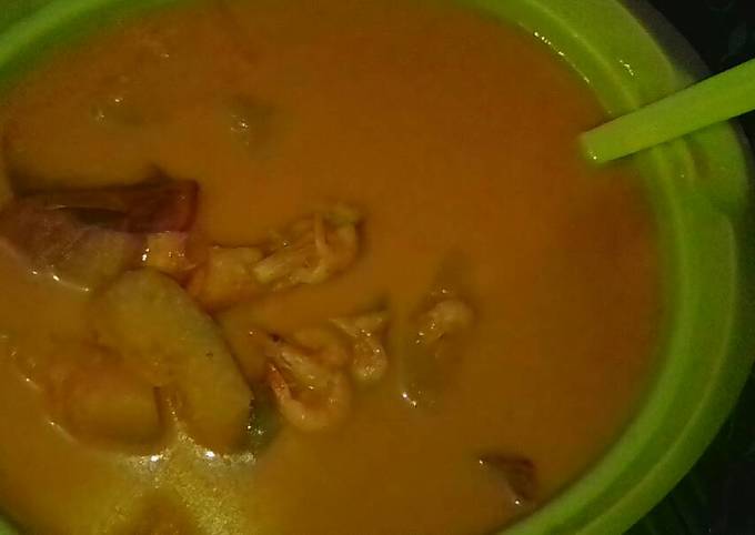 Resep Gulai labu kuning+udang kering oleh Lee Susanto - Cookpad
