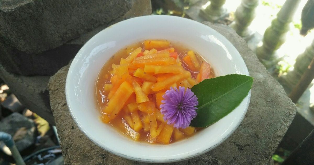 Resep Gohu (Asinan Pepaya Khas Manado) oleh Lika Kurnia Asri - Cookpad