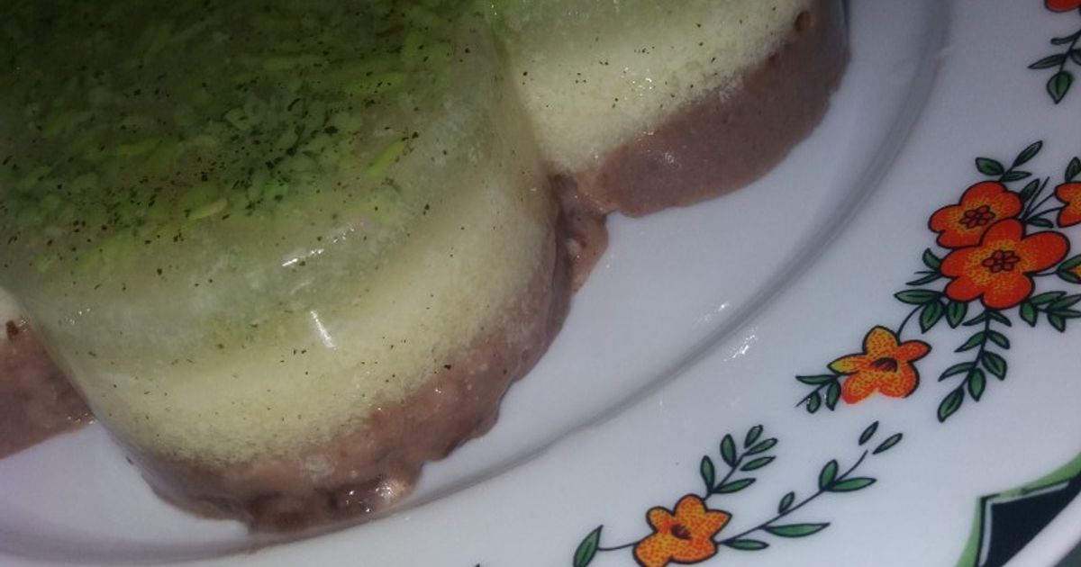 Resep Puding Agar Agar 3 Layer oleh youlandaperend - Cookpad