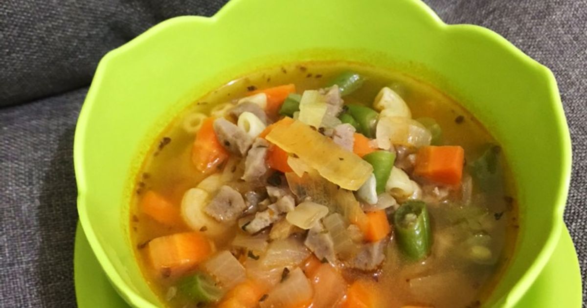 Resep Bolognaise Soup oleh Gina sugiyono - Cookpad