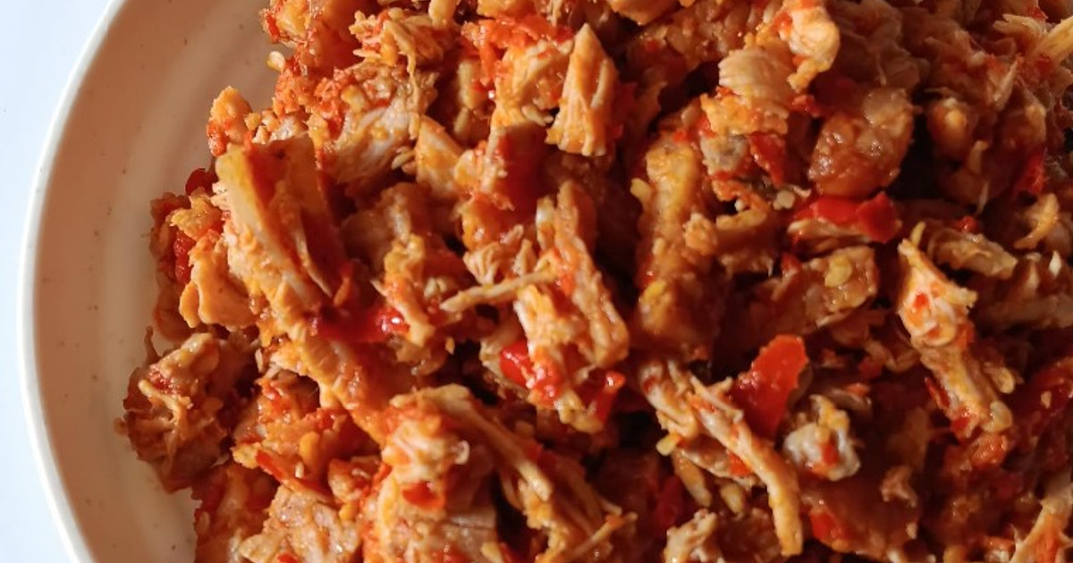 194 resep tempe ayam suir pedas enak dan mudah - Cookpad
