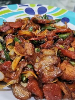 Resep Babi Daun Bawang Masak Taiwan (Non Halal) oleh aisidin danuartha ...