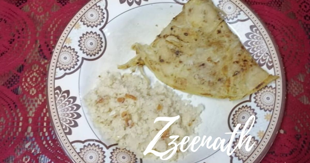 Halwa Paratha Recipe by ZMA - Cookpad