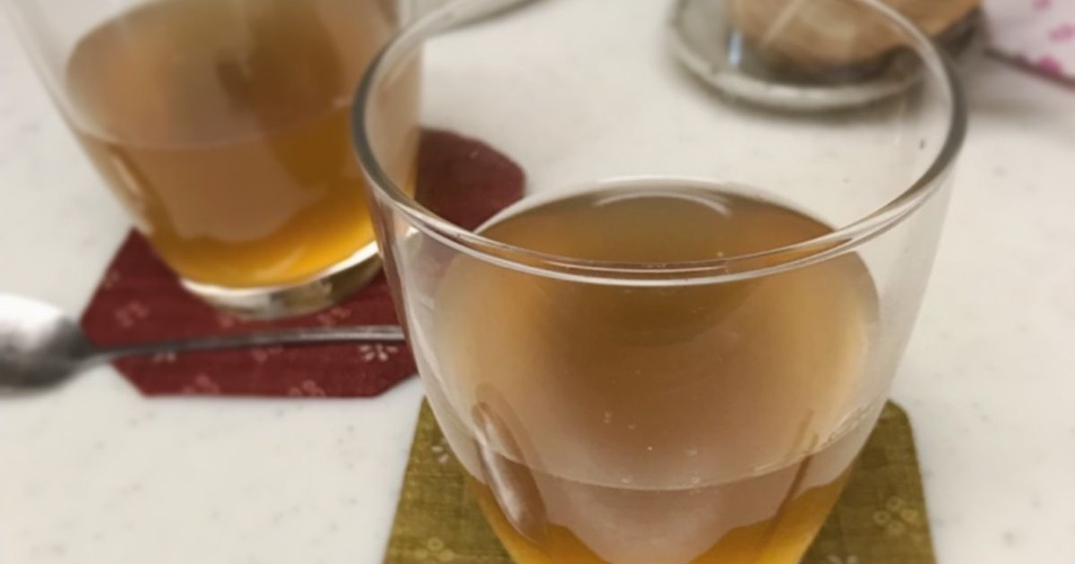 Agar Jelly Made With Japanese Ume Plum Syrup Recipe By Kanako Yagi