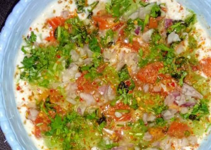 Cool Mix Veg raita Recipe by Uzma Syed - Cookpad