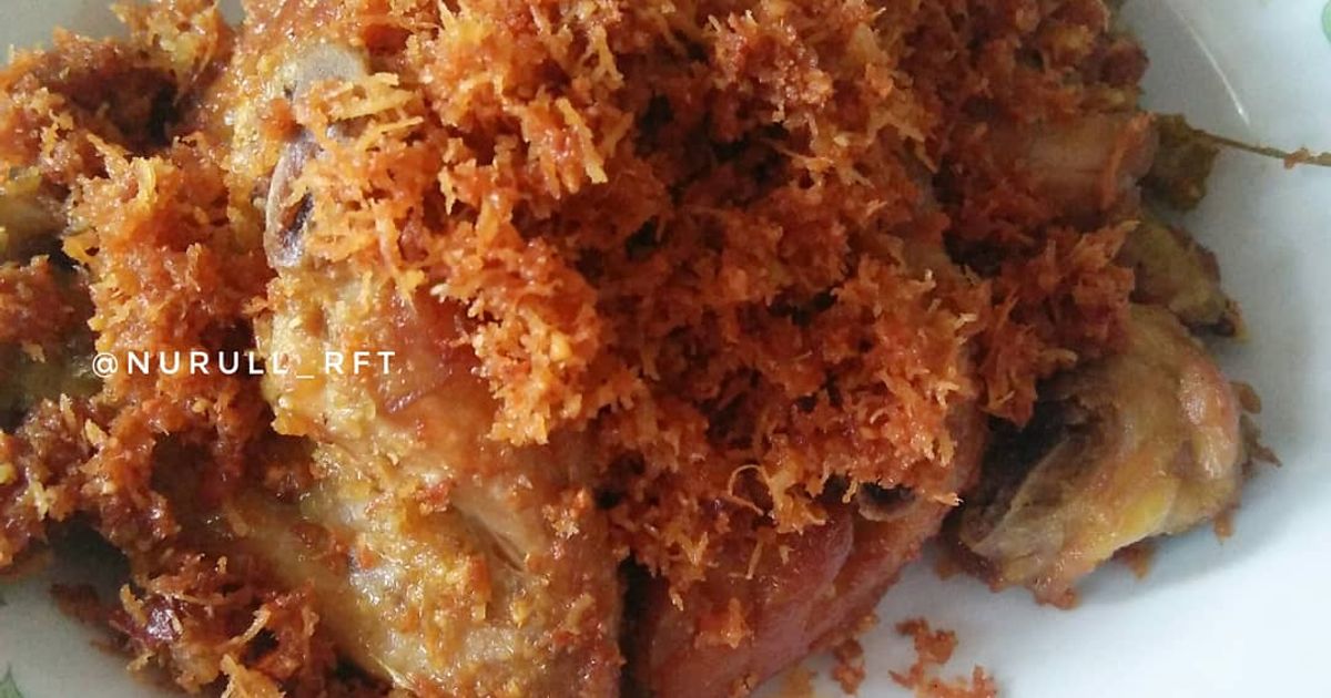 Resep Ayam Serundeng #Menuramadhan oleh Nurul Faridah - Cookpad