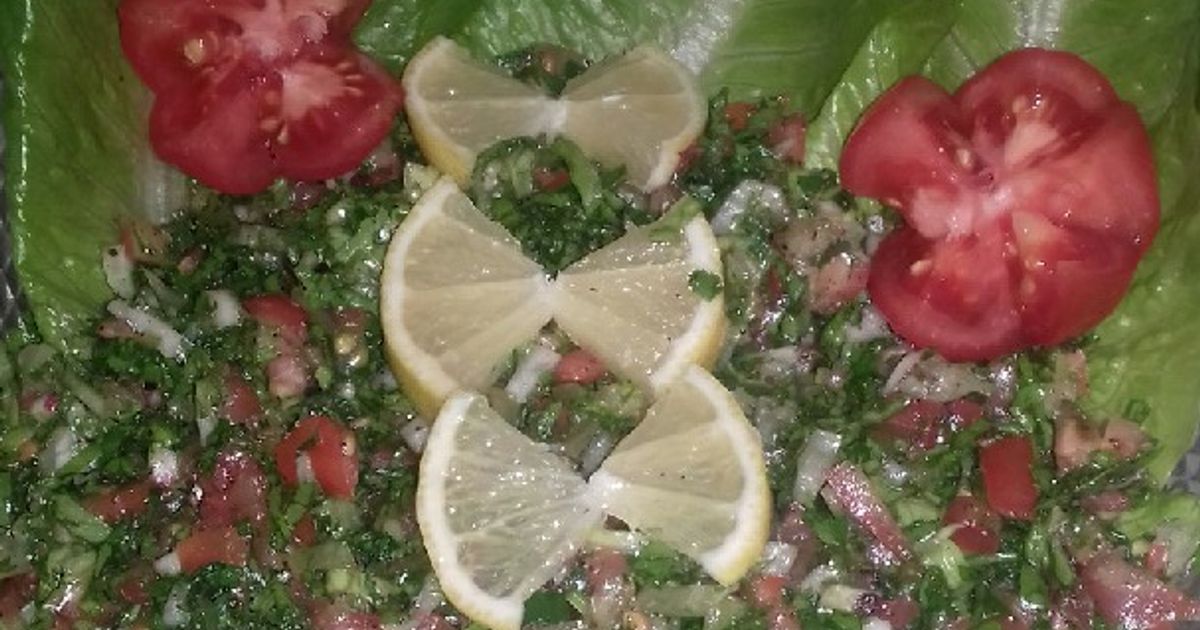 Syrian Tabbouleh Recipe By Wasafat Loulou
