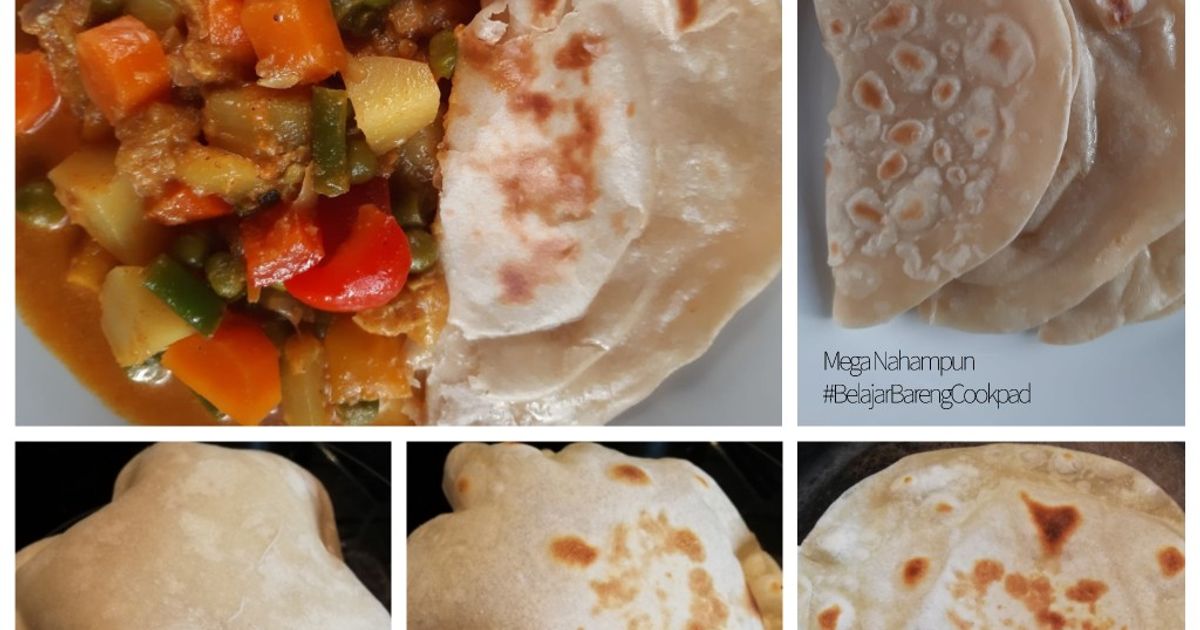Resep 39. Capati (Roti India) oleh Mega Nahampun - Cookpad