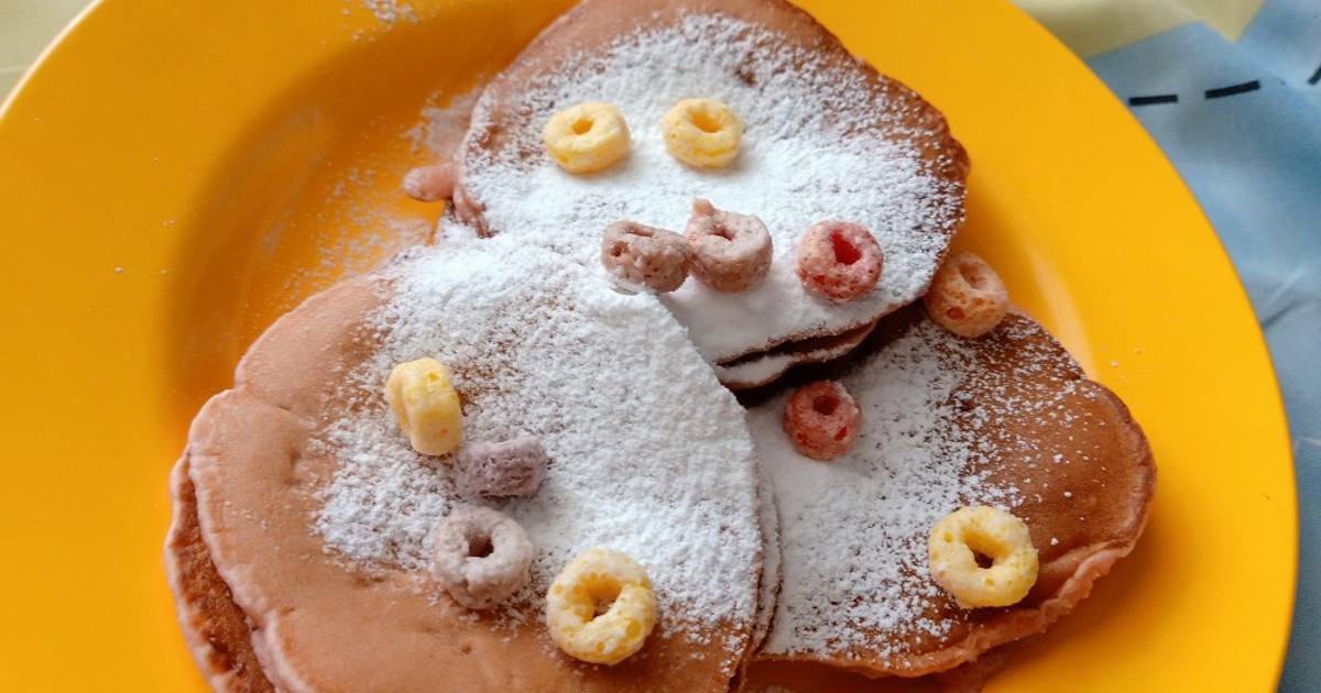Resep Froot loops Pancake oleh Novie's Kitchen 💕 - Cookpad