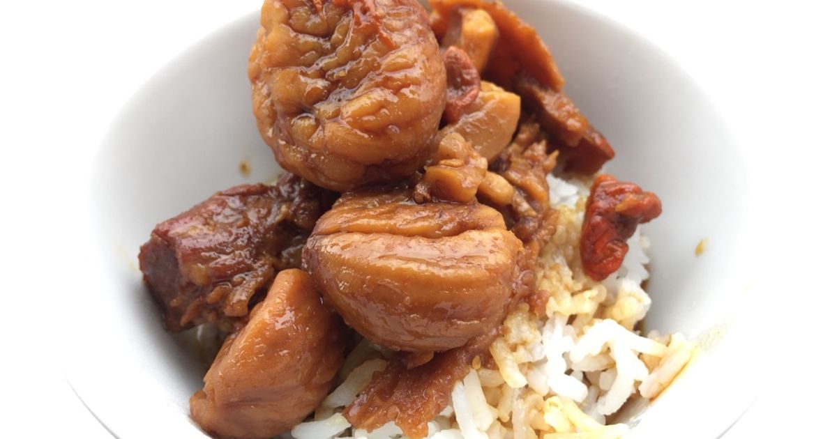 Soft Pork Rib With Chestnut In Dang Gui Sauce Recipe By Lyii G