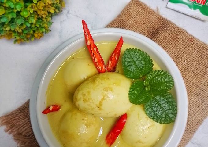 Resep Gulai Telur Kuning oleh Novi Oppie Indriana - Cookpad
