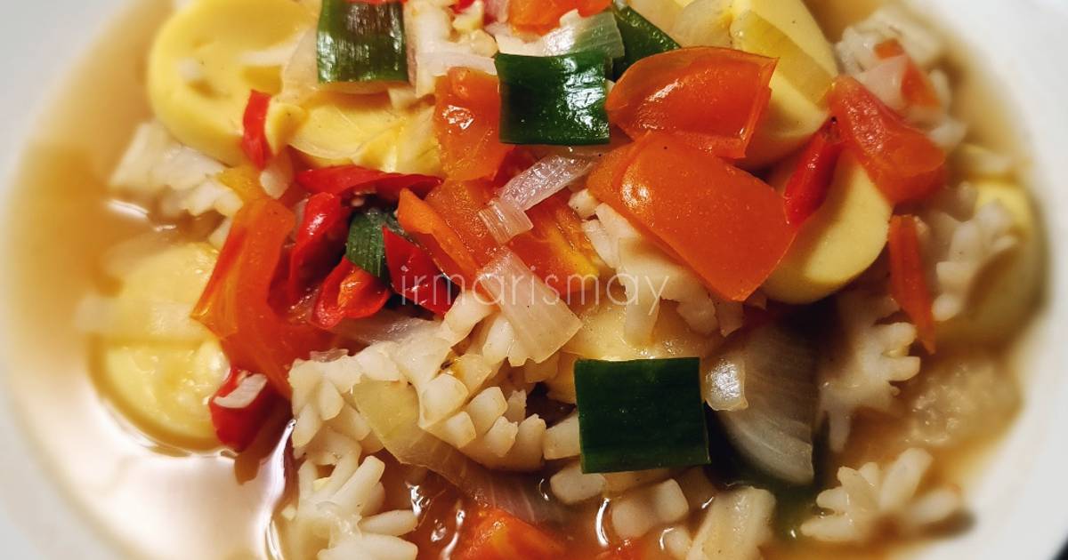Resep 403. Cumi Flower Cah Szechuan oleh Irma Rismayanti - Cookpad