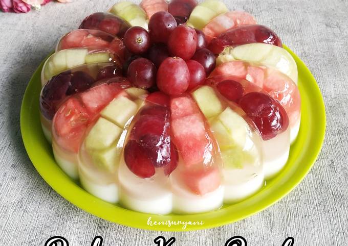 Resep 437. Puding Kaca Buah oleh Heni Suryani - Cookpad
