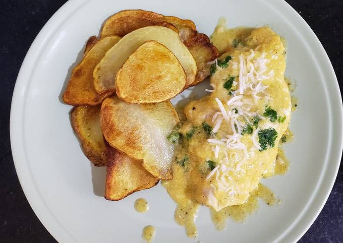 Pescado en salsa blanca de pimiento y coco 🇵🇪 Receta de Ianka Miranda ...