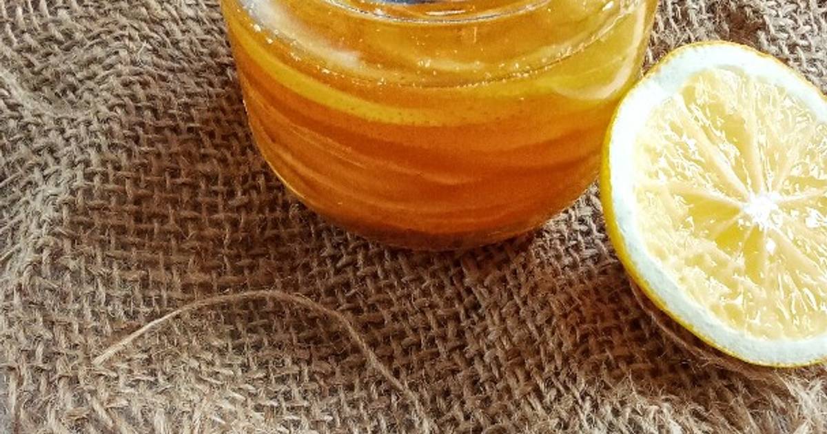 Resep Simply lemon syrup / sirup lemon ala Korea oleh Asda Cullen - Cookpad