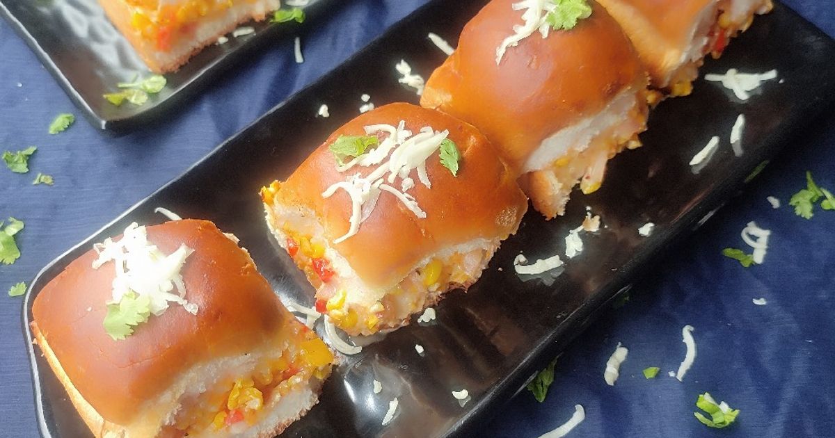 Cheese Vegetable Slider Recipe by Mother's Delight - Cookpad