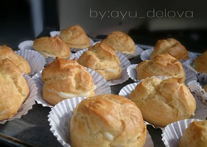 Resep Sus fla durian oleh Ayu DeLova (DelovaKitchen) - Cookpad