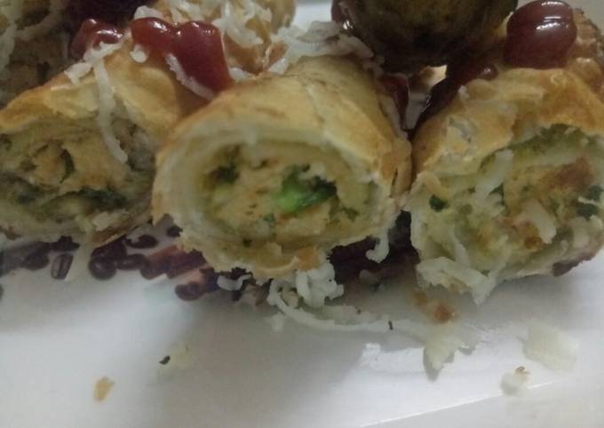 Cheese paneer cigar Recipe by sona hirani - Cookpad